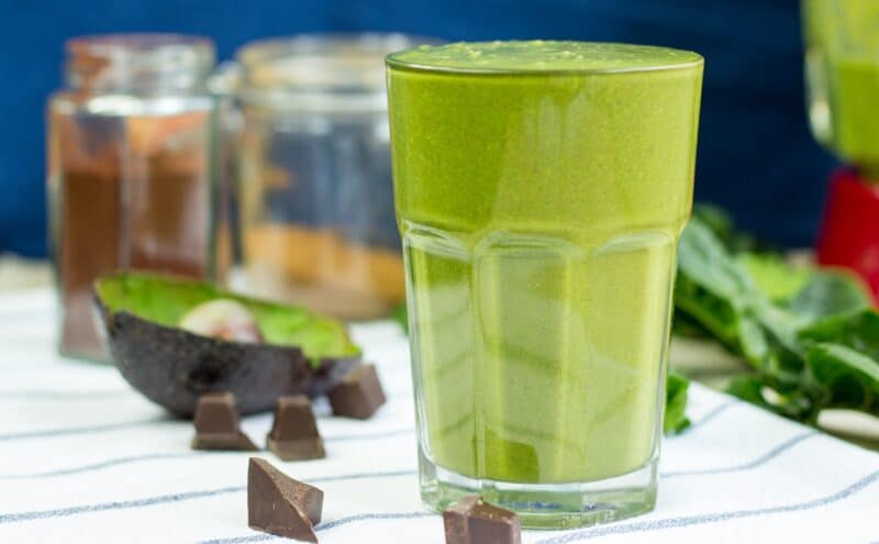 Avocado Spinach Fitness Smoothie - | Hurry The Food Up