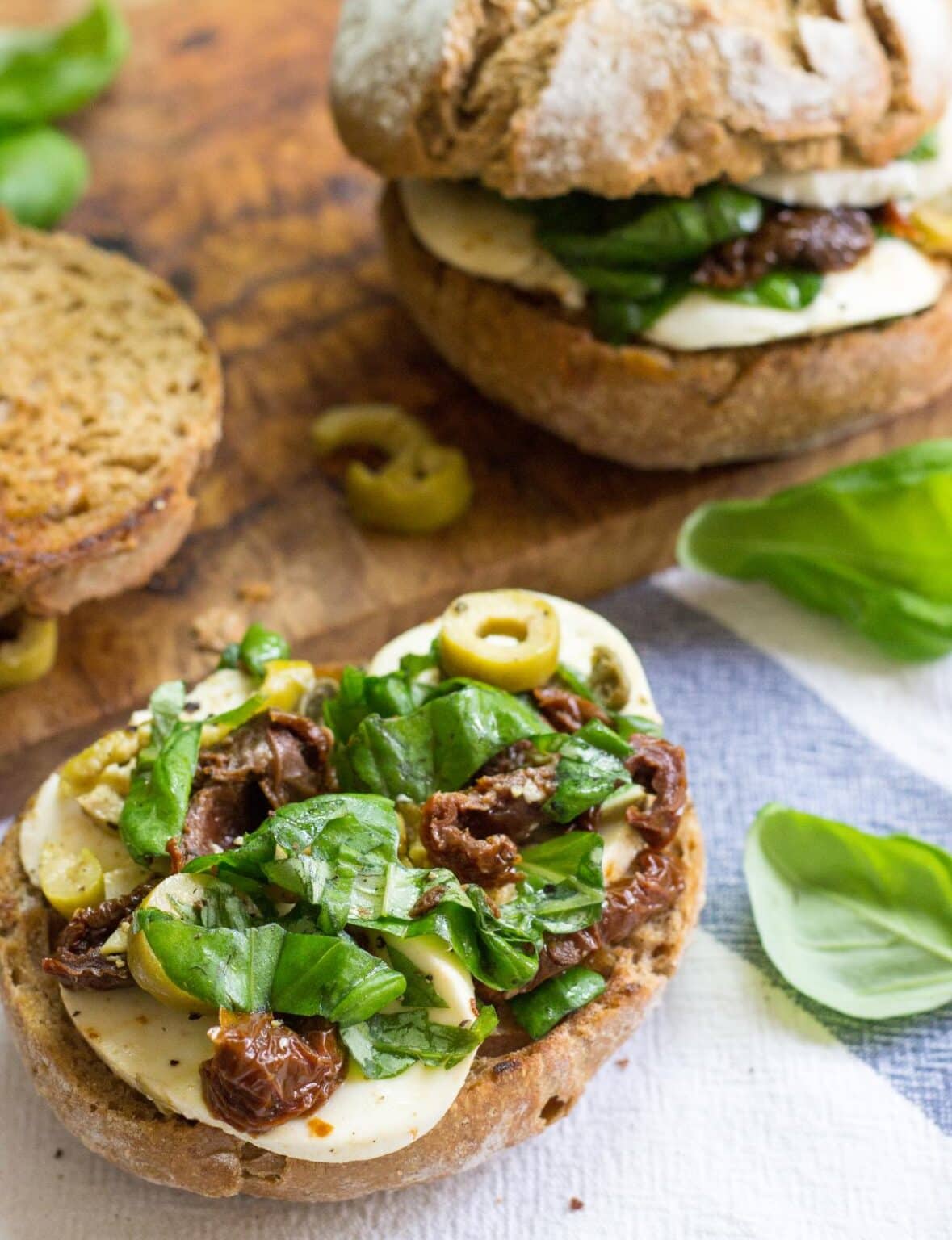 Post-workout Healthy Fitness Sandwich For Runners