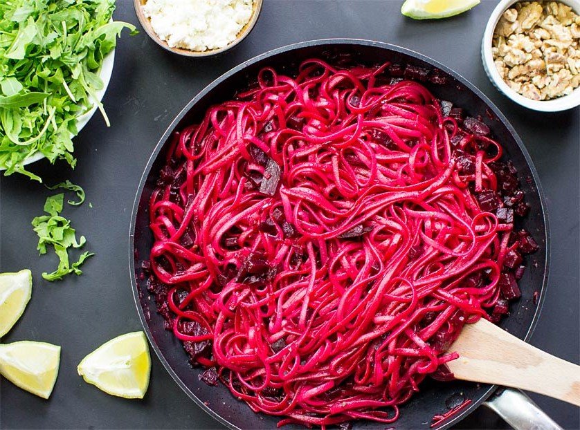 Purple Beetroot Pasta | These Beets are Bangin’