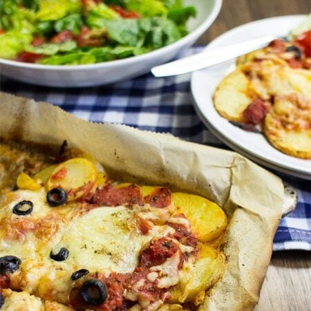 Perfect Pizza Potatoes | Gluten-Free Pizza