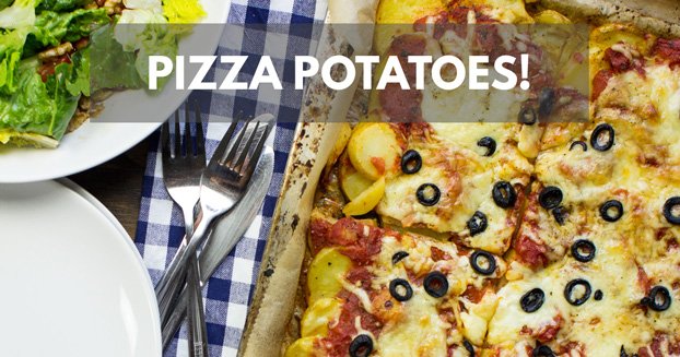 Perfect Pizza Potatoes | Gluten-Free Pizza
