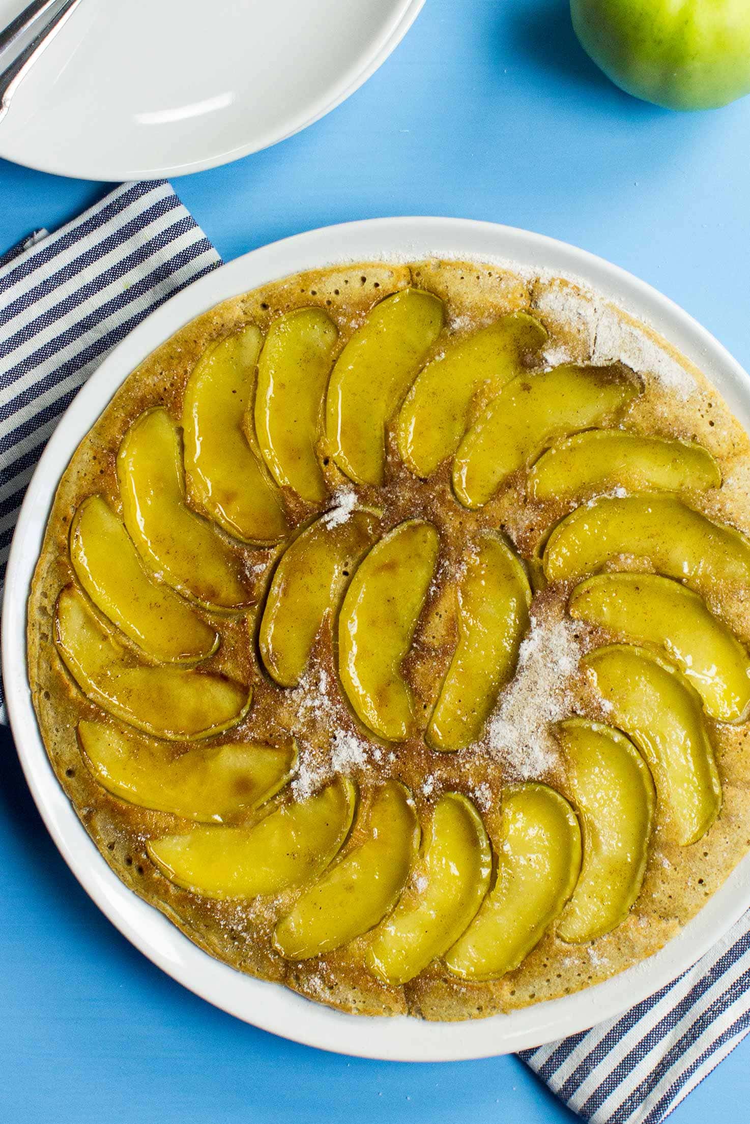 Dutch Apple Pancake - Modernized! - Hurry The Food Up