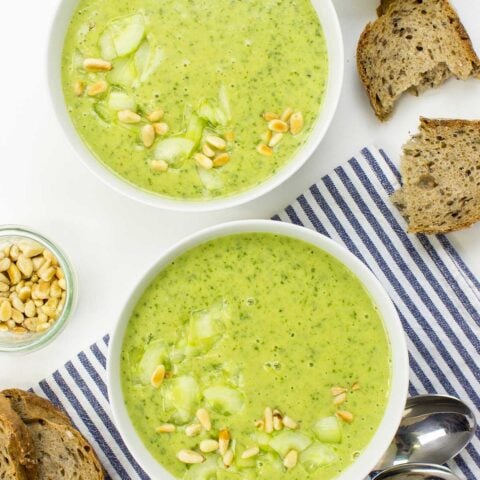 Rocket Soup / Arugula Soup - It’s the food that counts