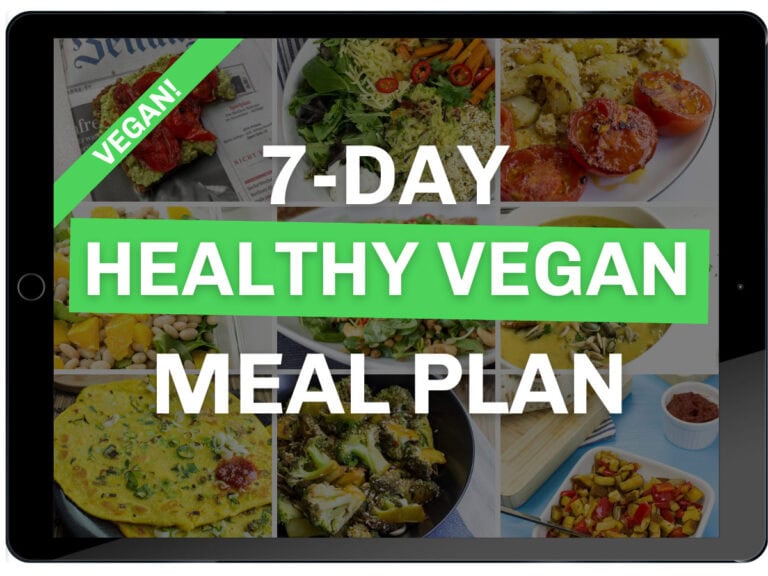 7-Day Healthy Vegan Meal Plan | Beginner Friendly