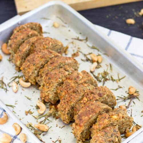 Bad Ass Nut Roast Recipe | Vegetarian - Hurry The Food Up
