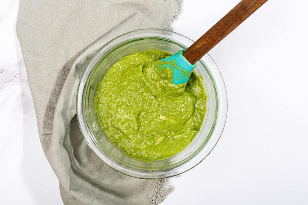 Super Green Waffles with Cream Cheese | Hurry the Food Up