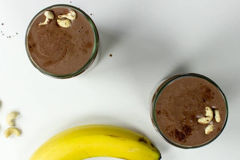 Creamy Cashew Milkshake | Chocolate Style