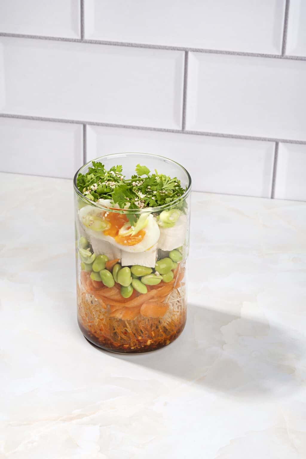 Easy Homemade Ramen in a Jar (Vegetarian) | Hurry The Food Up