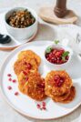 Easy Cottage Cheese Fritters with Salsa: 21g Protein!