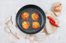 Easy Cottage Cheese Fritters with Salsa: 21g Protein!