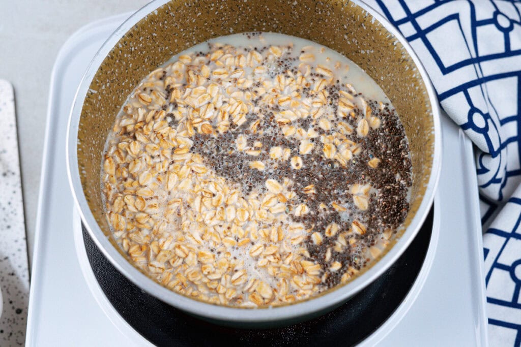 Creamy Cherry High Protein Oatmeal