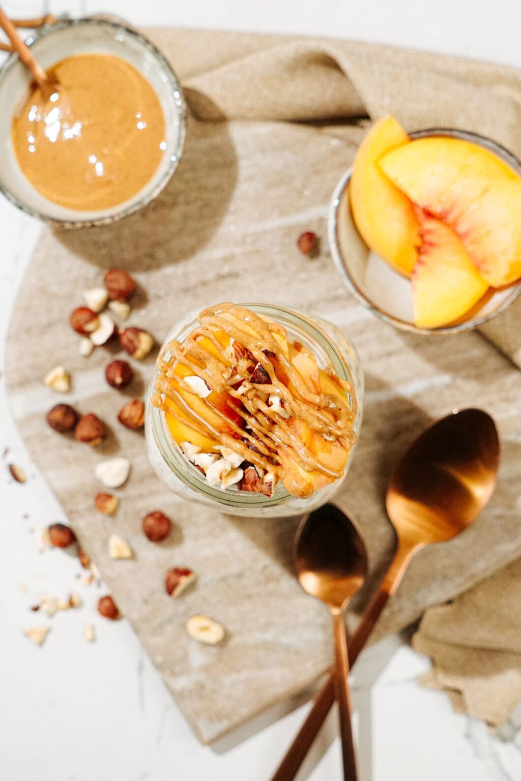 Overnight Oats with Protein Powder (25g protein boost!)