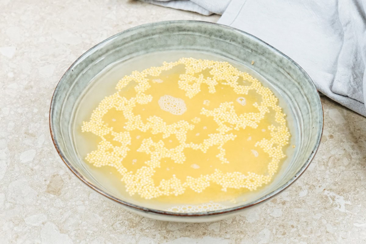 Easy High-Protein Millet Pilaf with Baked Feta